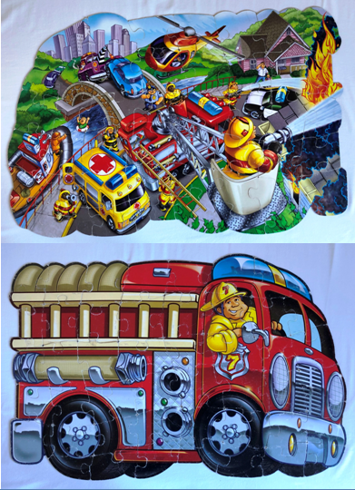 Emergency! Double Sided 46 Piece Puzzle