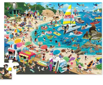 Day at the Beach 48 Piece Puzzle